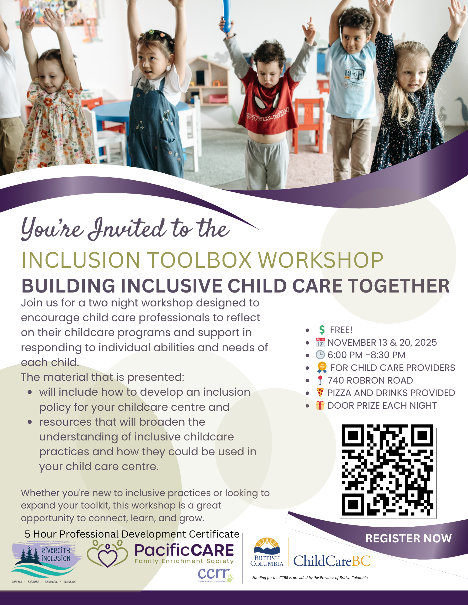 Early Years BCInclusion Toolbox Workshop – Building Inclusive Child ...